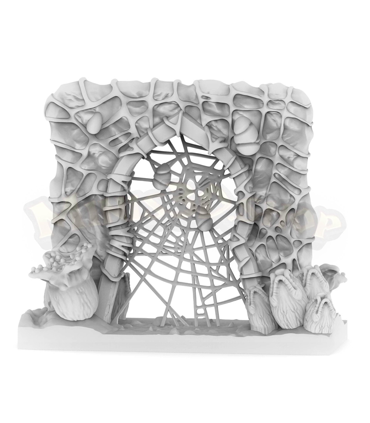 Spider Web Trap Door