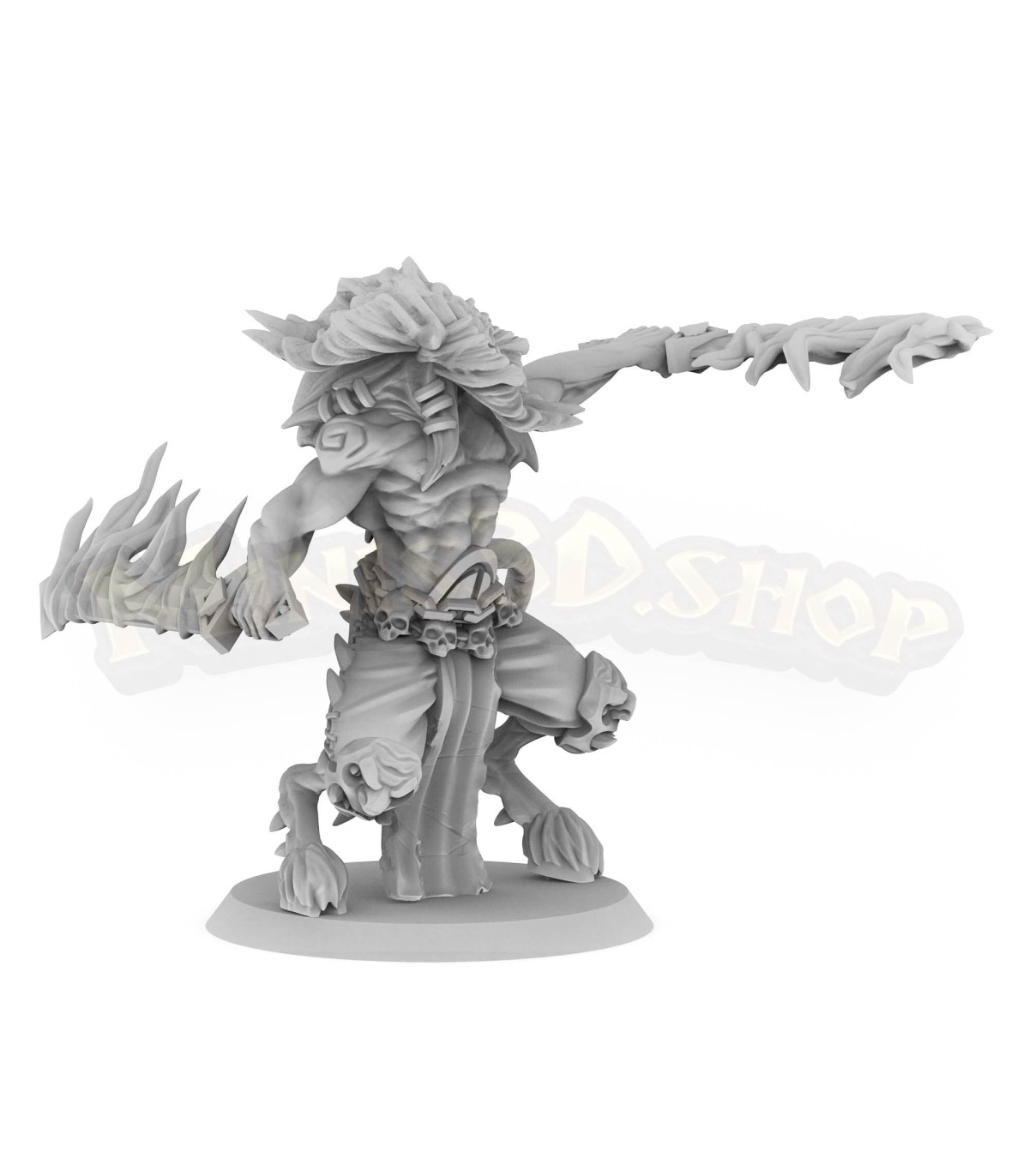 Malghar, Demon with Tail