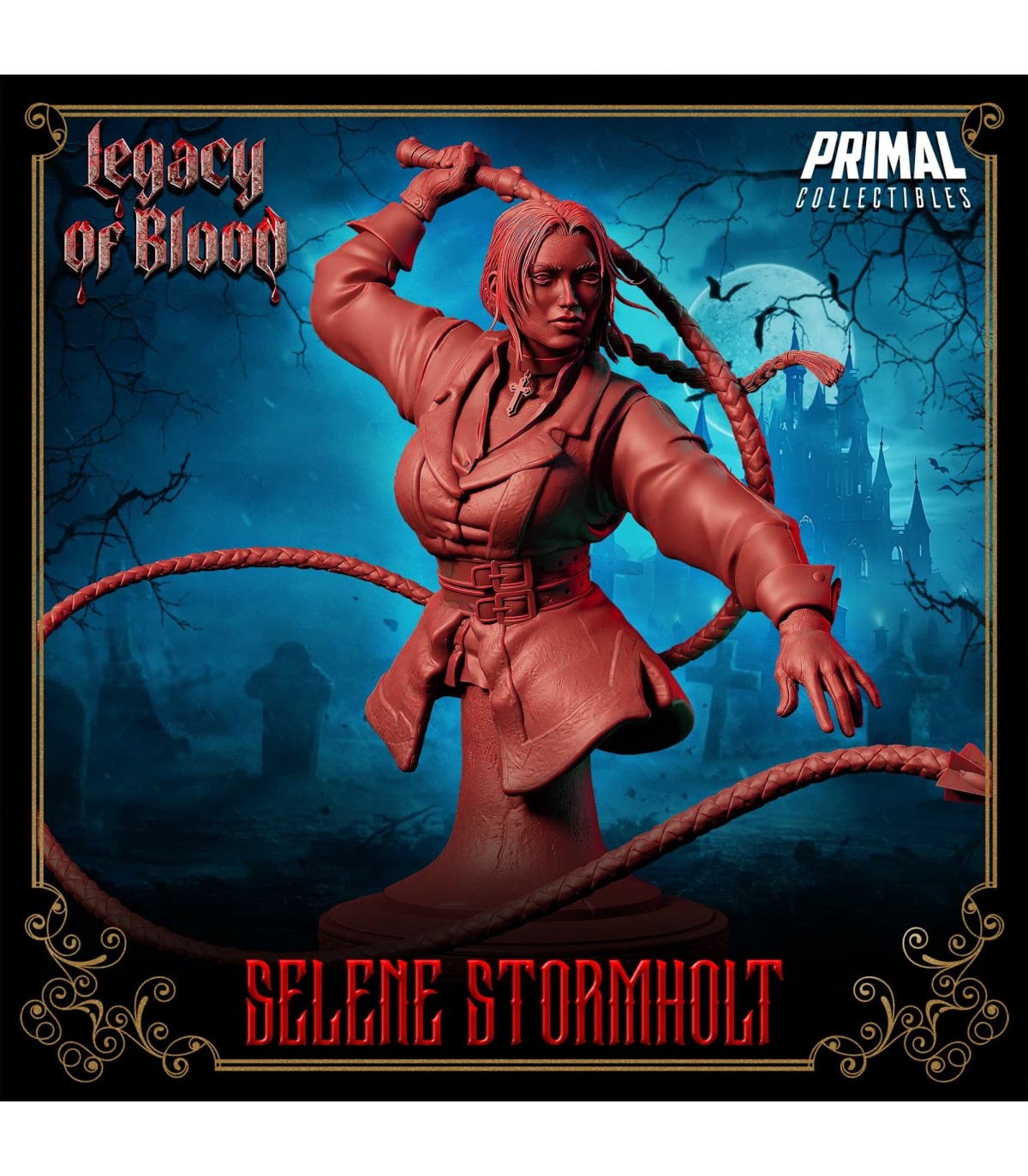 Human Selene Stormholt, Human Warrior Bust