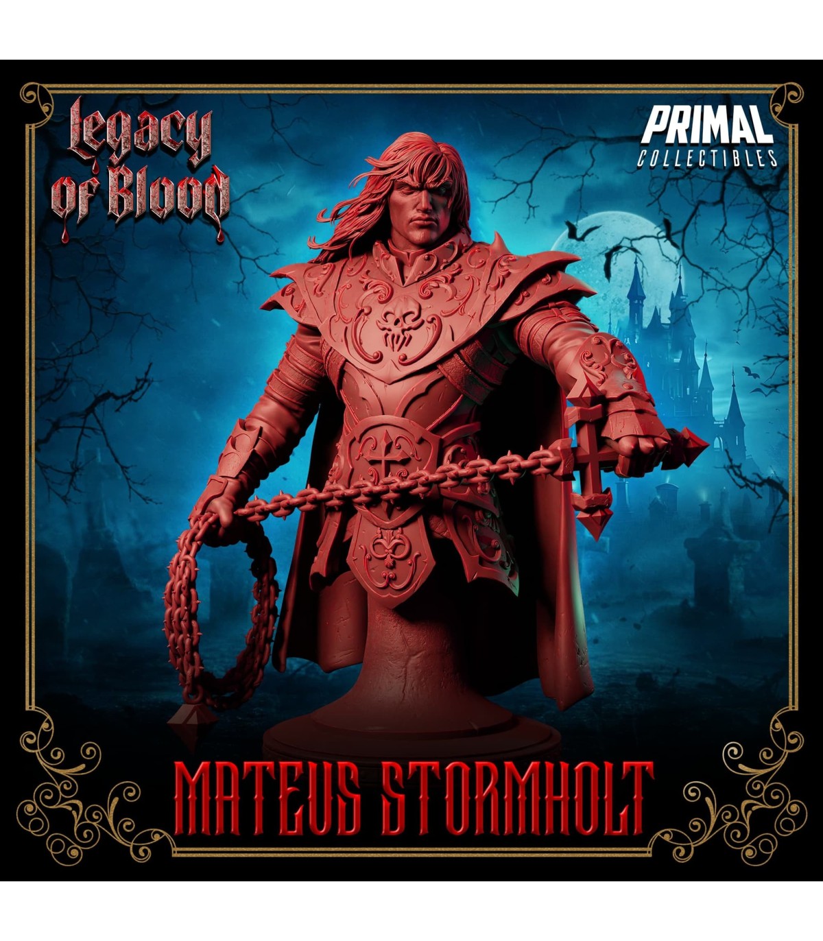 Mateus Stormholt, Human Knight Bust