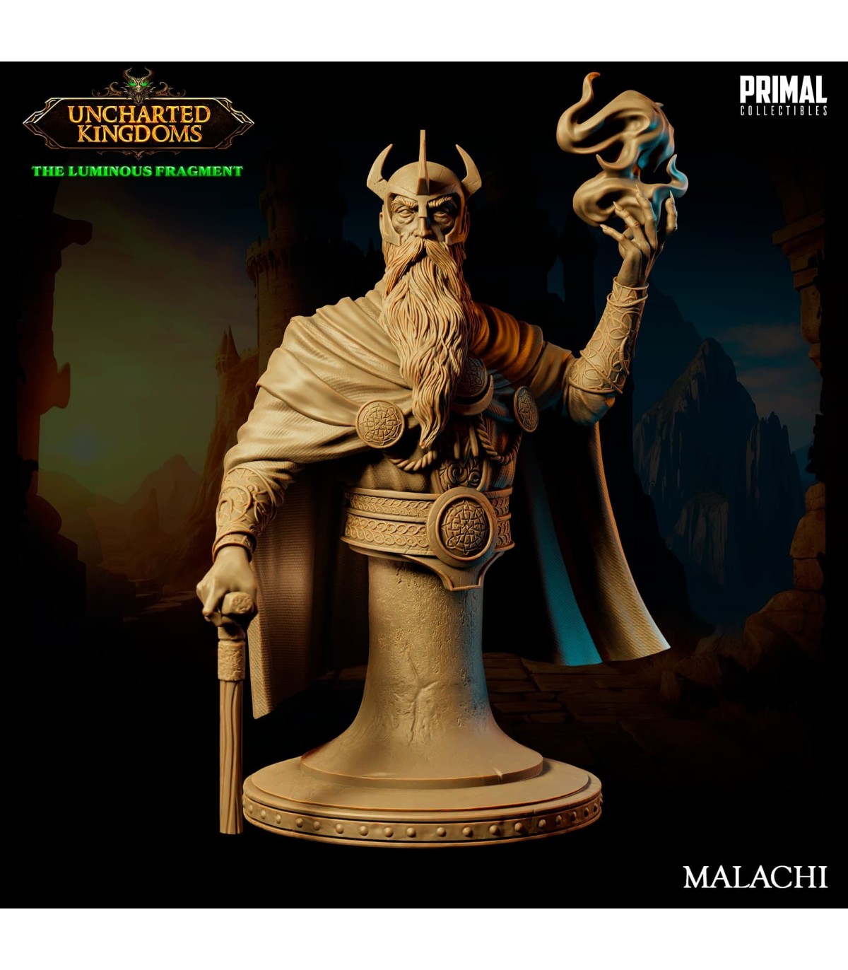 Malachi, Human Mage Bust