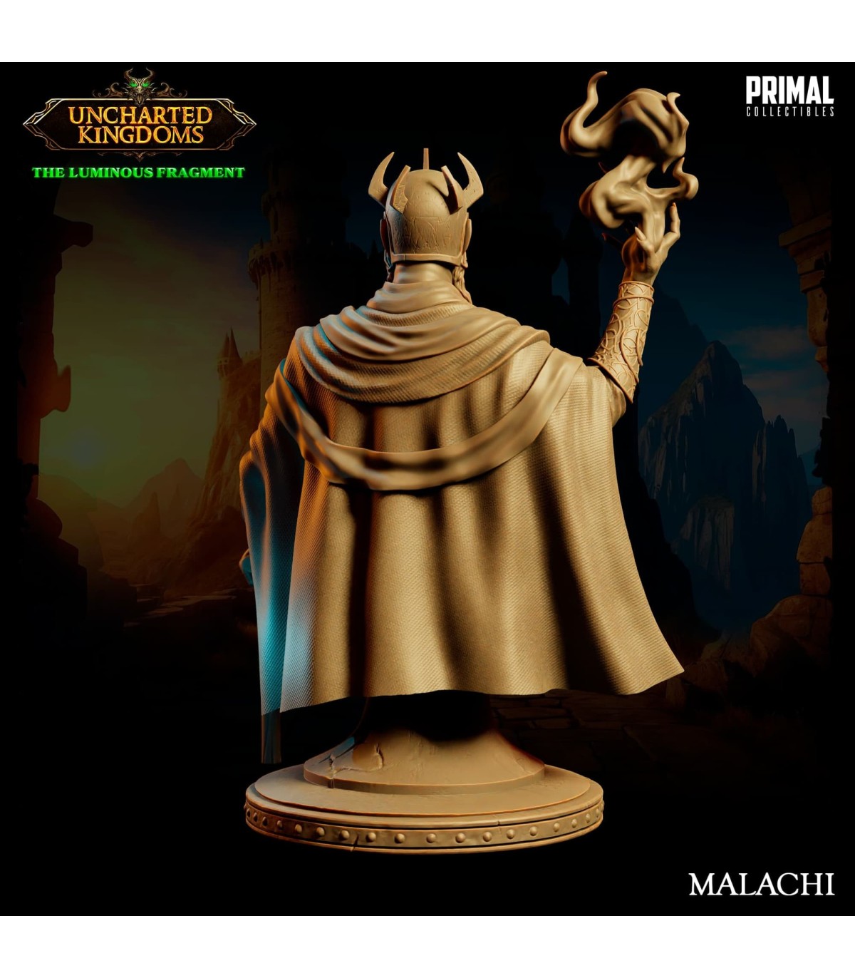 Malachi, Human Mage Bust