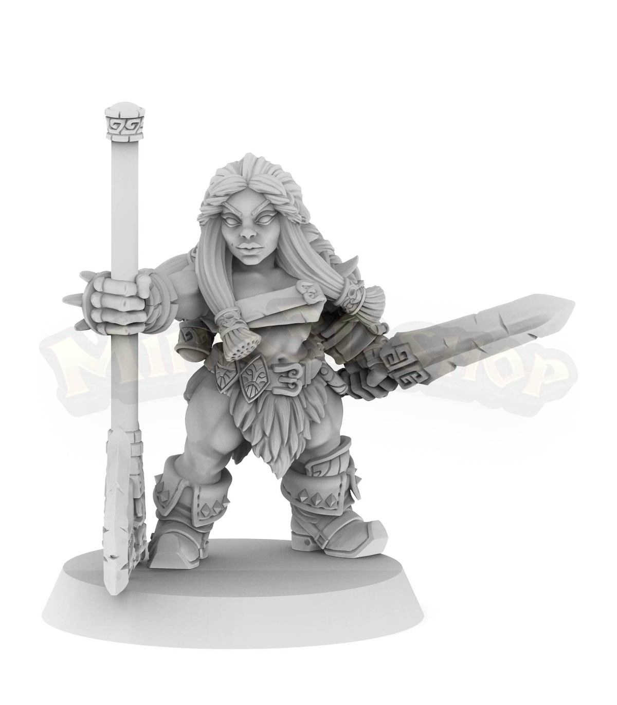 Valra, Enana Berserker del Clan BloodHammer