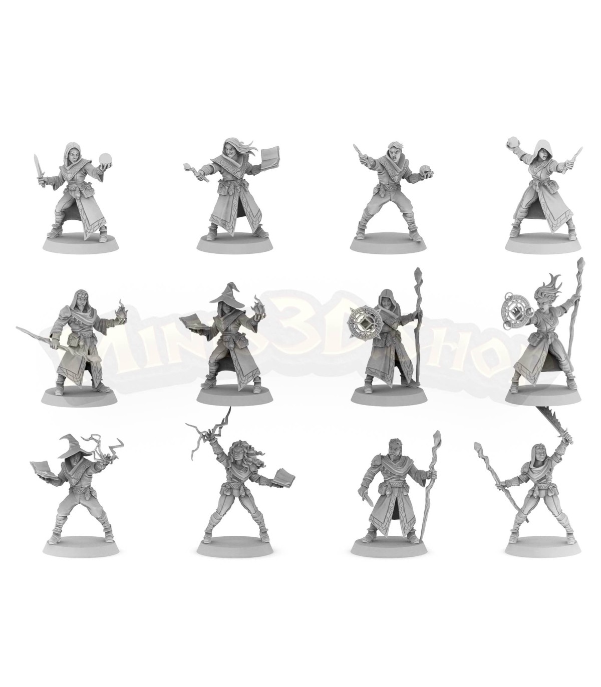 Arcane Council Mages Pack (12M)