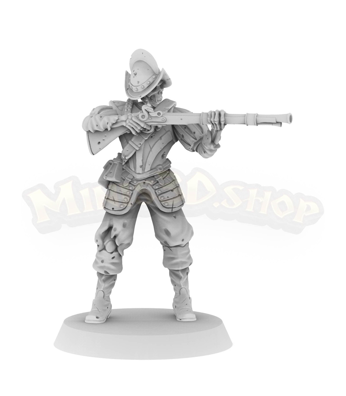 Vark Deadshot, Skeleton Musketeer